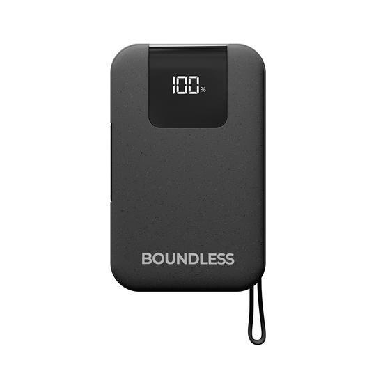 14,000mAh All-In-One Pro Power Bank w/AC Plug, Built-In Cables, Type-C ...